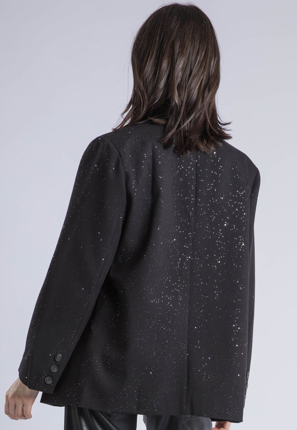 RELIGION Emily Black Blazer Jacket
