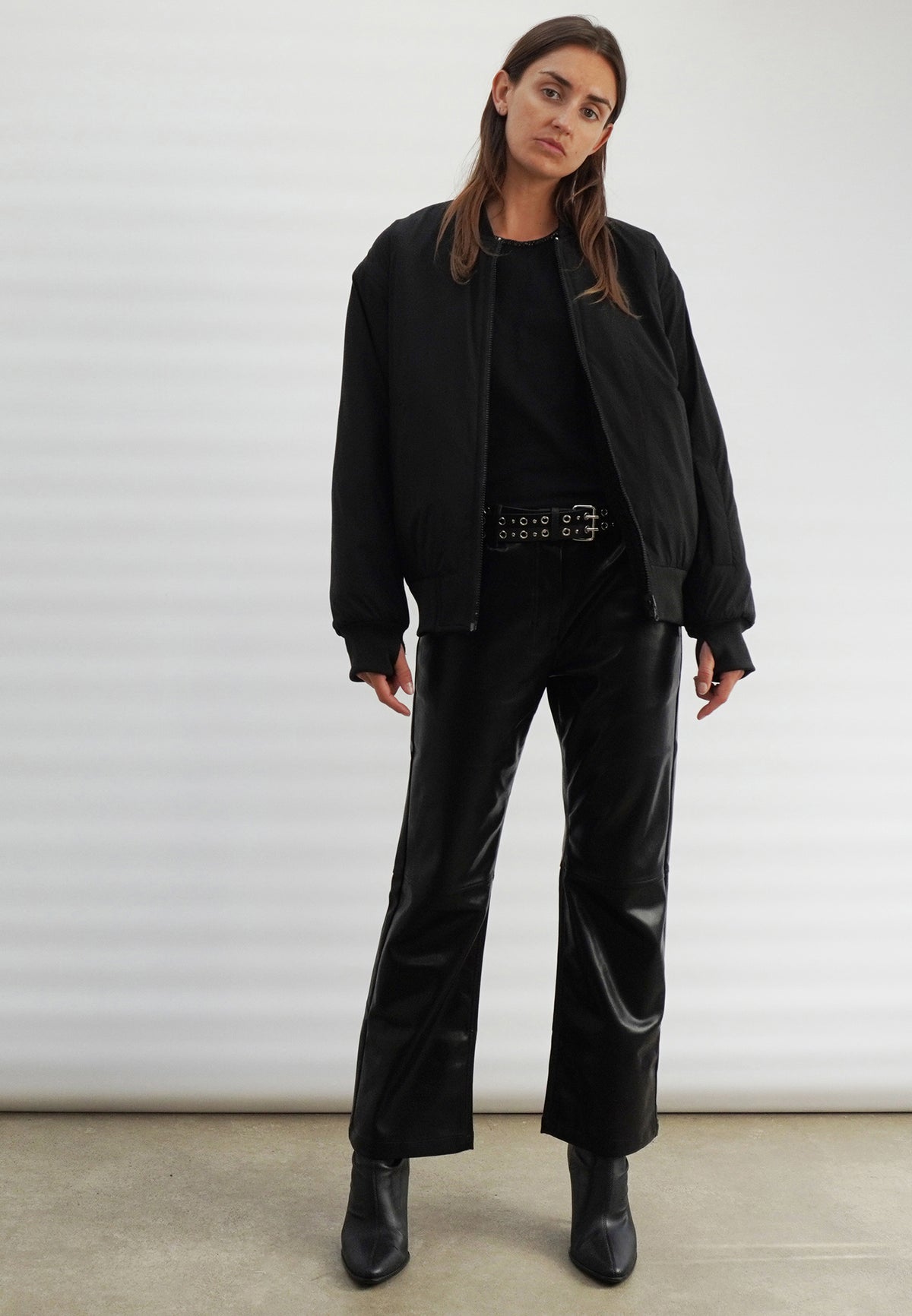 RELIGION Tactical Black Bomber Jacket