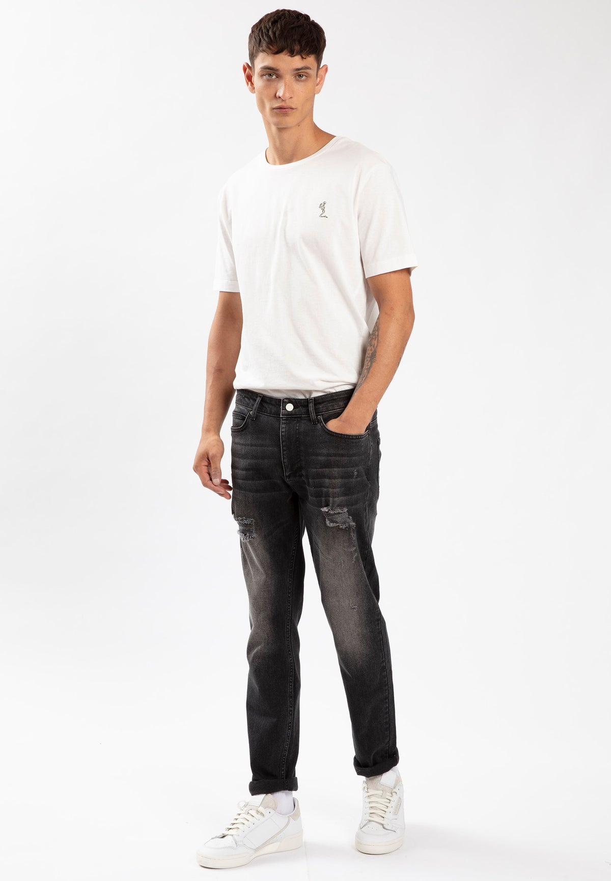 RELIGION Vicious Slim Fit Black Jeans